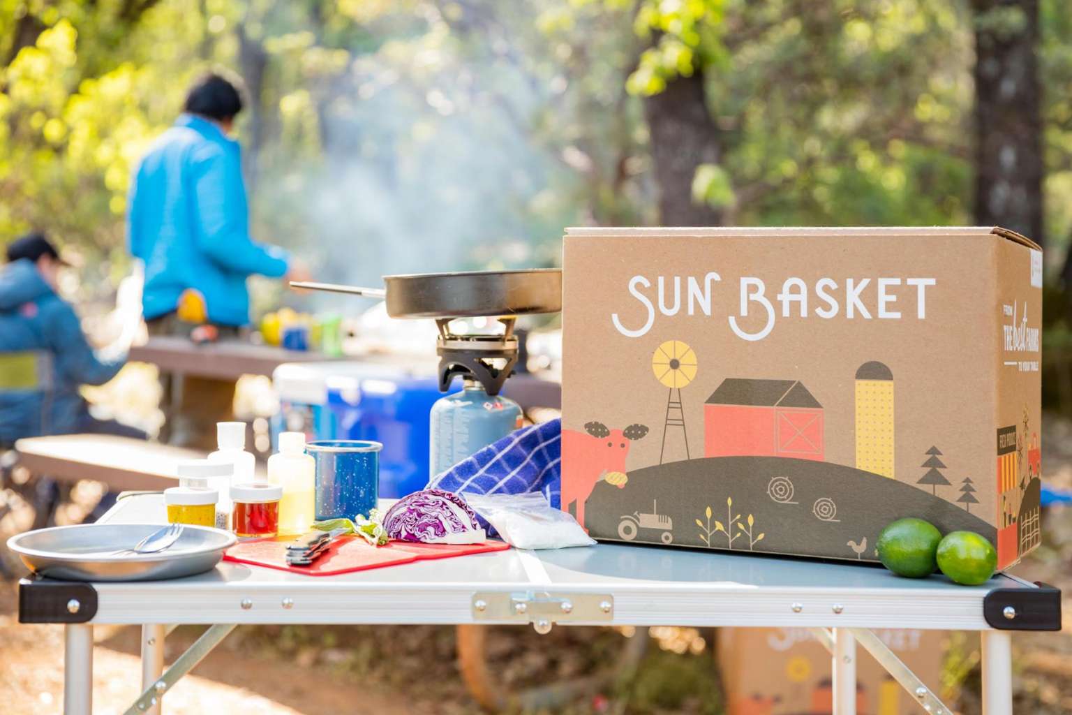 Sun Basket Goes Camping - Sunbasket