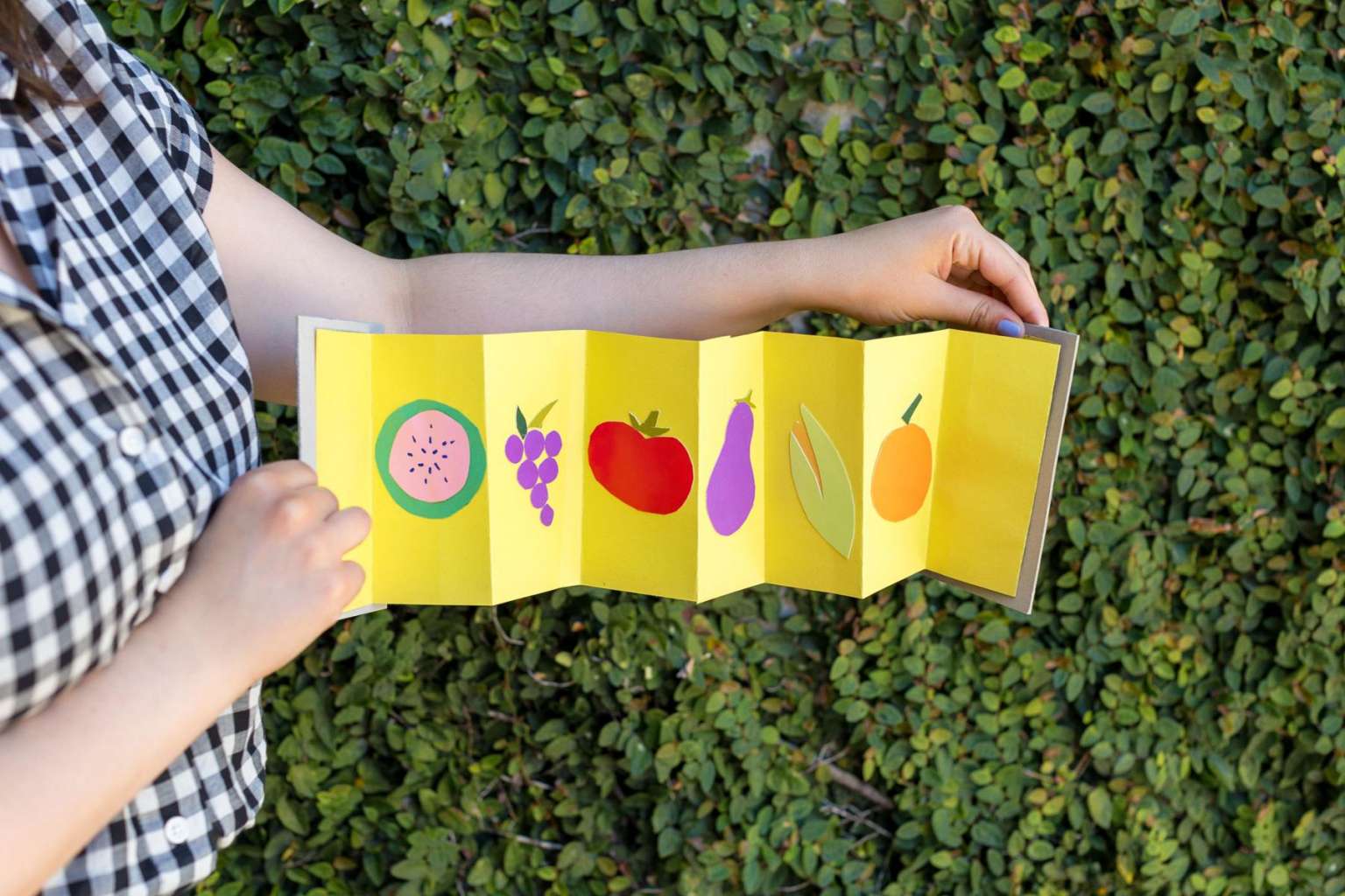 Make an Accordion Book - Sunbasket