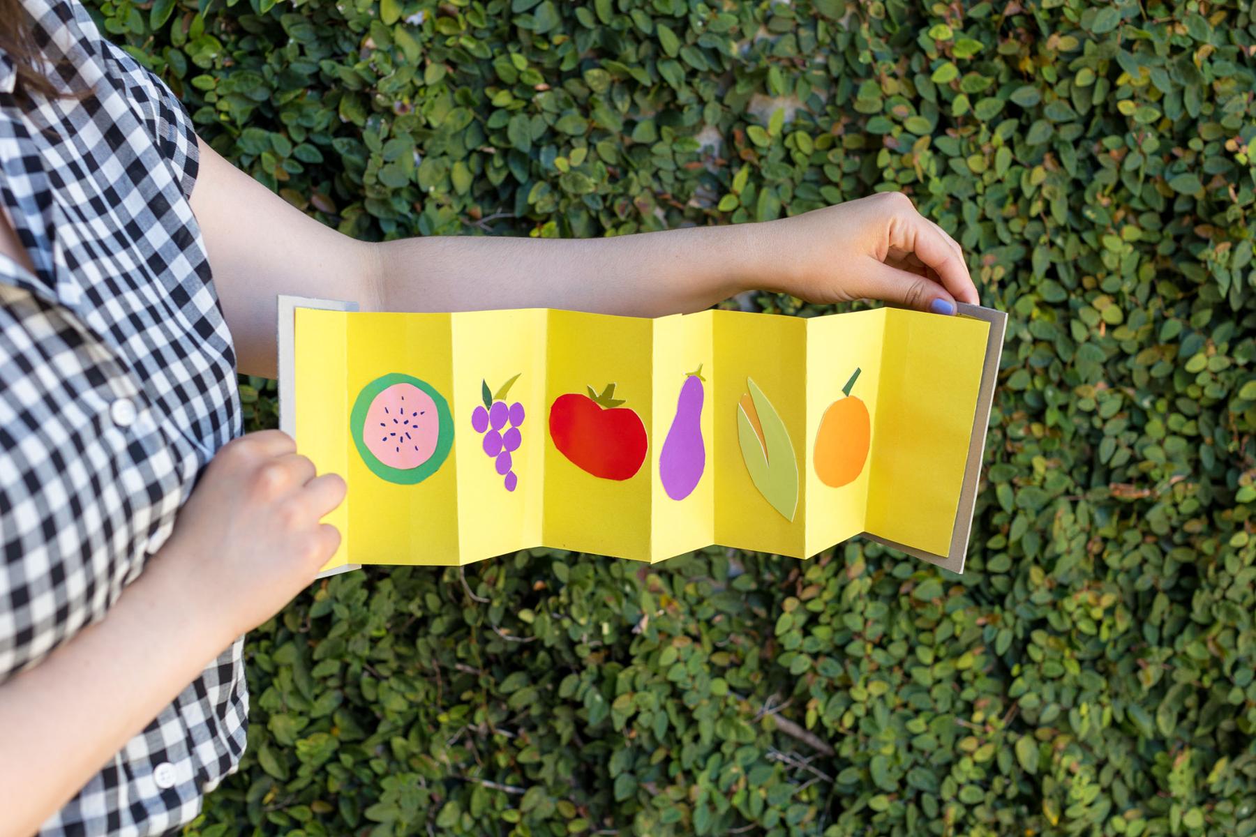 Make an Accordion Book - Sunbasket