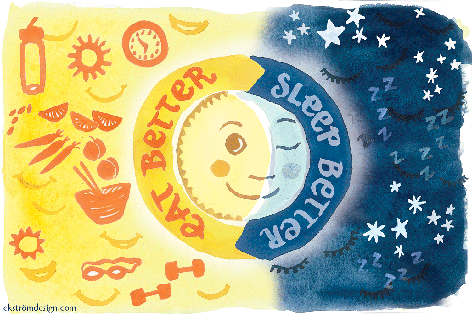 How a Good Night’s Sleep Can Help You Eat Better and Eating Better Can ...