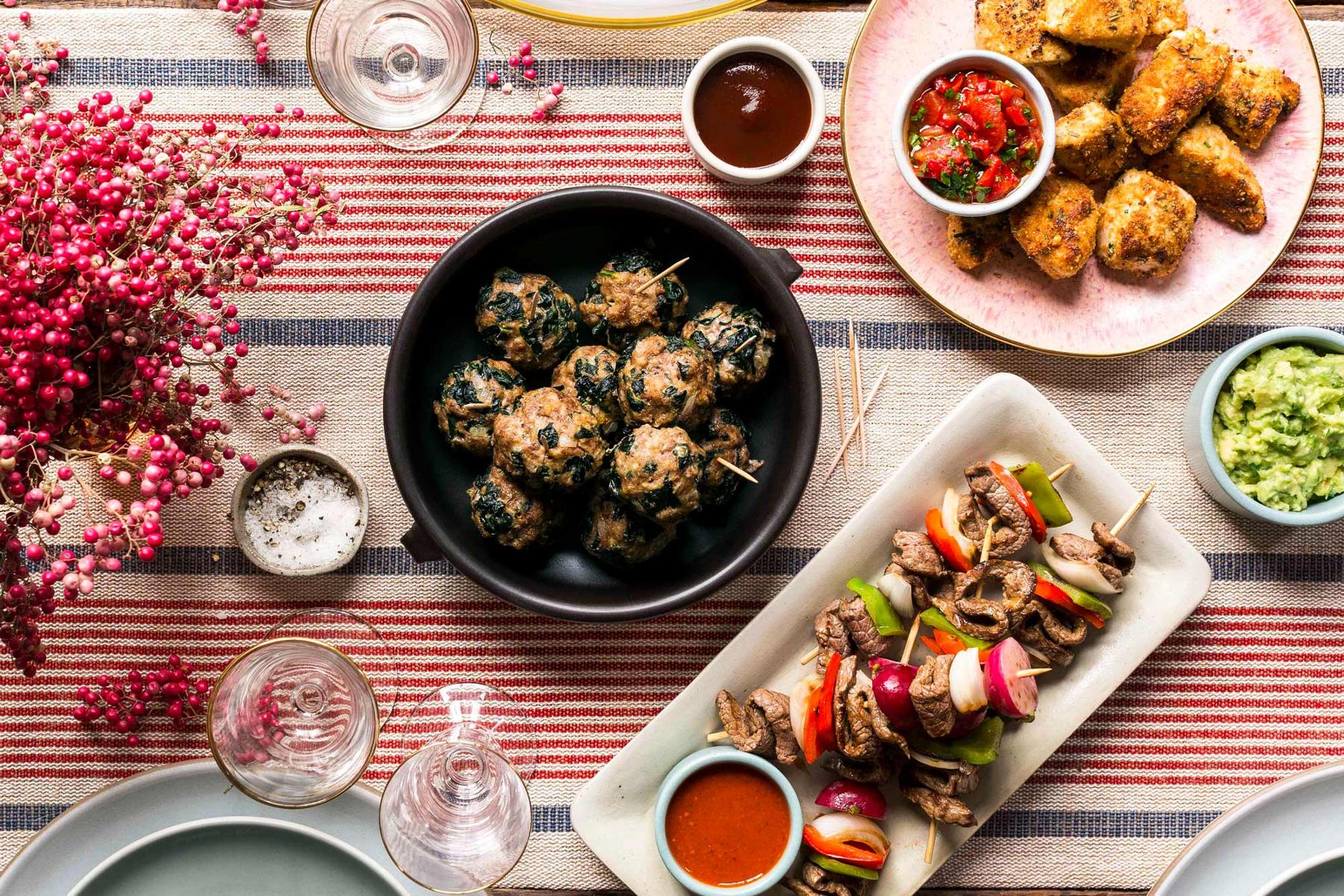 Hack Your Sun Basket Dinners into a Holiday Appetizer Spread - Sunbasket