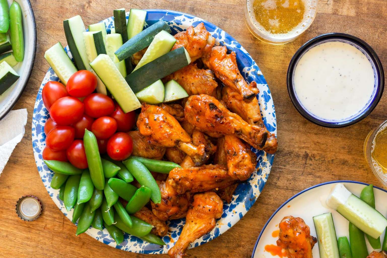 Sun Basket's Slam Dunk Line-Up of Good-For-You Dips, Chilis, and Wings ...