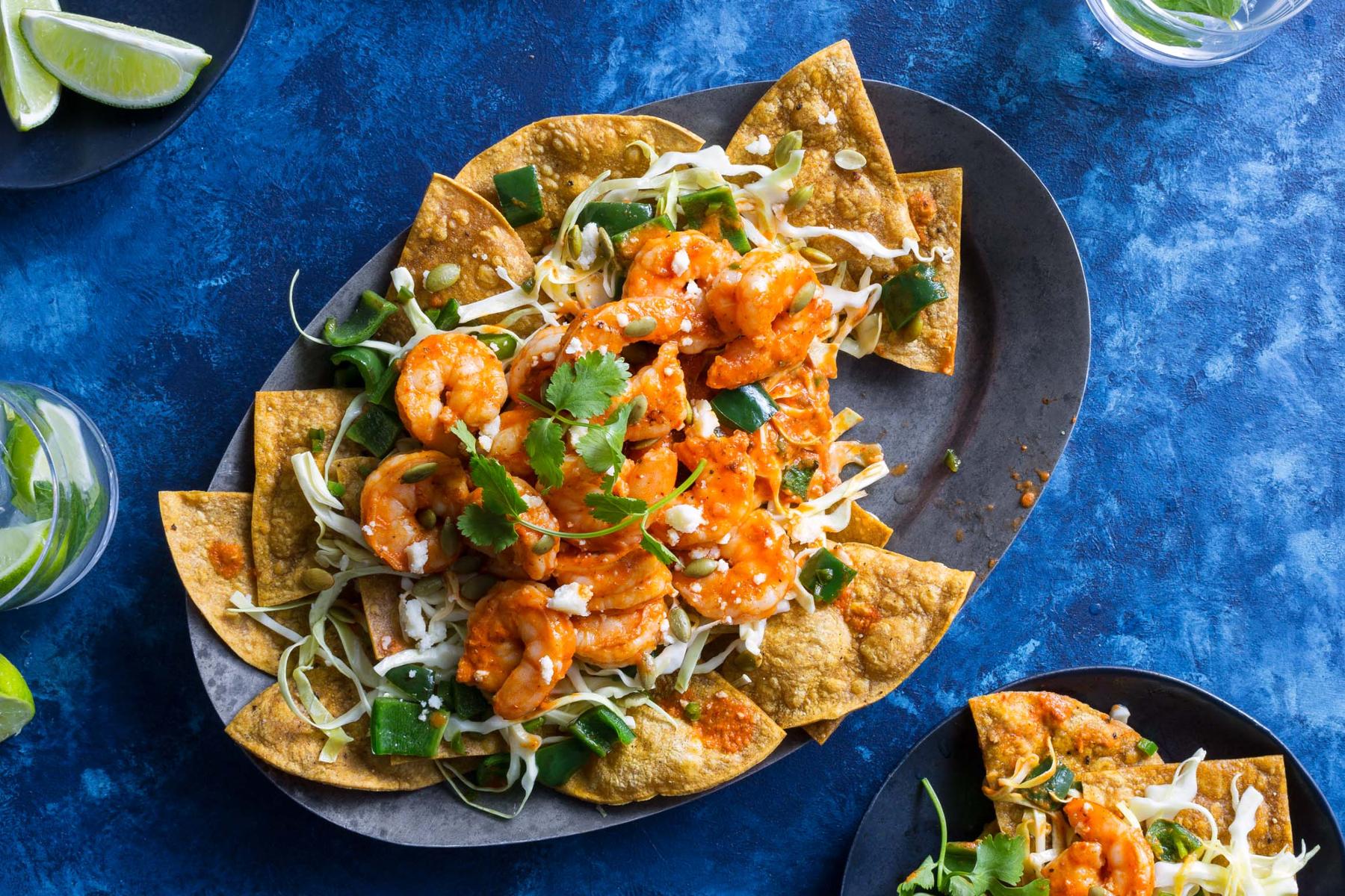 Diablo Shrimp Nachos Recipe - Sunbasket
